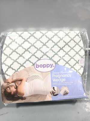 Boppy Jersey Slipcovered Pregnancy Wedge Maternity back side bump ...