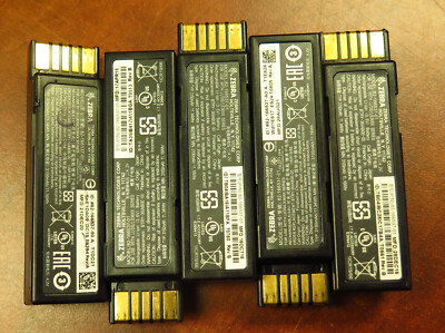 Lot of Five 5X ZEBRA Motorola Barcode Scanner DS3678 Li3678 Battery 82 ...