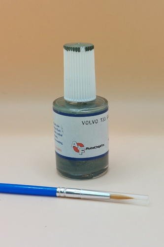 For VOLVO Code 733 SAGE GREEN Car Touch Up Paint + Fine Tip Brush ...