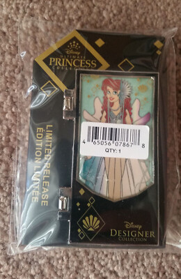 Disney Designer Ultimate Princess Collection Ariel Hinged Pin Limited ...