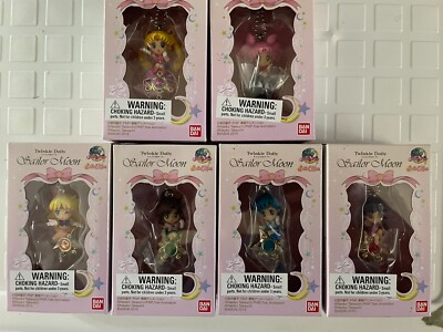BANDAI Sailor Moon Twinkle Dolly Charm Mini Figure Complete Set 1 [New] | eBay