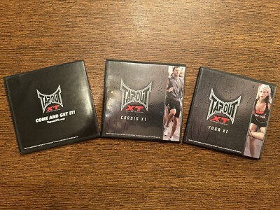 Tapout XT DVD Extreme Training 5 Disc Set Fitness Gym Exercise Cardio ...