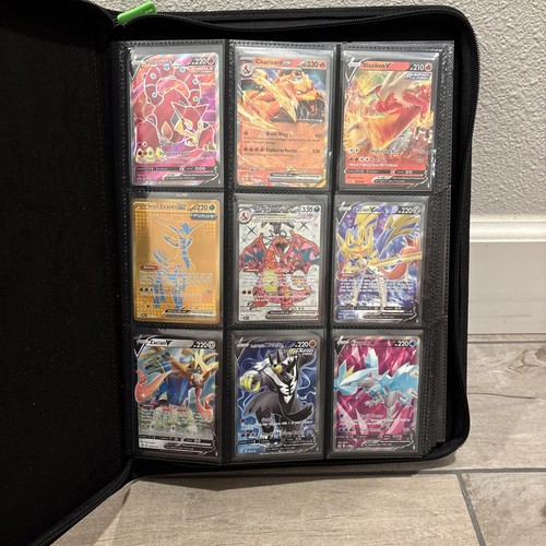 Pokemon Card Binder Collection Lot Charizard ex, Mewtwo ex, V And Ex ...