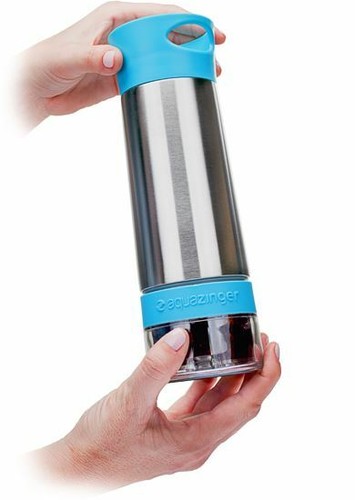 Aqua Zinger Flavor Infuser Blue Flavored Water Fresh Fruit By Zing ...
