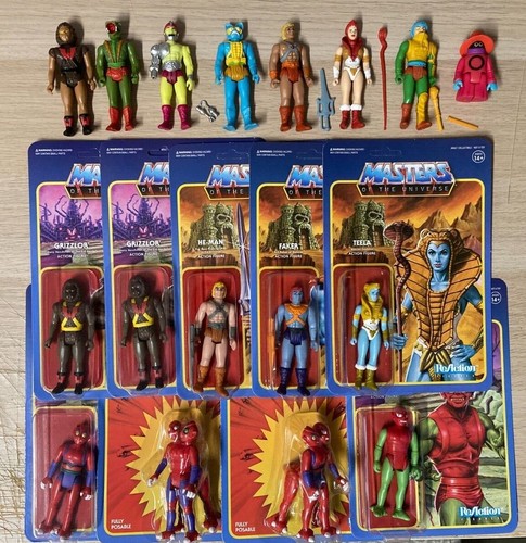 YOU PICK! Super 7 MOTU reaction figures sdcc powercon masters of the ...