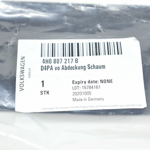 OEM AUDI A8 D4 FRONT BUMPER COVER TRIM 4H0807217B GENUINE 2015 | eBay