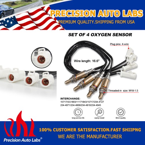 O2 Oxygen Sensor Front Rear Down/Upstream For 97-04 Ford Mercury ...