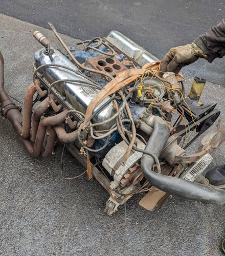 FORD 1980s EARLY 90s 351 WINDSOR V8 ENGINE MOTOR FOR REBUILD LOCAL ...