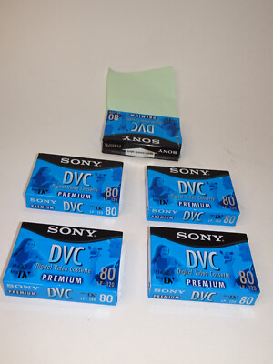 New Sealed Made in Japan SONY Mini DVC Premium 80 LP 120 Cassette | eBay
