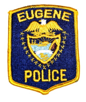 EUGENE OREGON OR Sheriff Police Patch STATE SEAL SUNRISE BANNER SHIELD ...