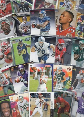 002 NFL Rookie Cards And 1st Year Trading Cards Mixed Years Mixed Teams ...