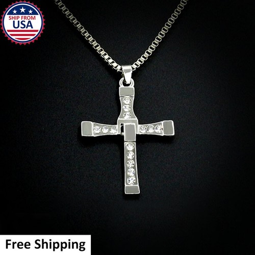 Fast & Furious Movie Fan Vin Diesel Dominic Toretto Cross Pendant ...