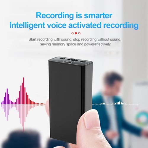 900-hour Small Sound Activation Recorder, 8G-64GB Audio Recorder | eBay