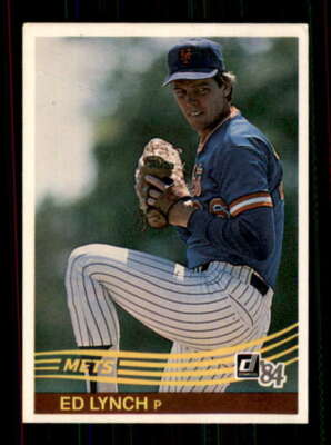 1984 Donruss #75 Ed Lynch NM/NM+ Mets 213146 | eBay