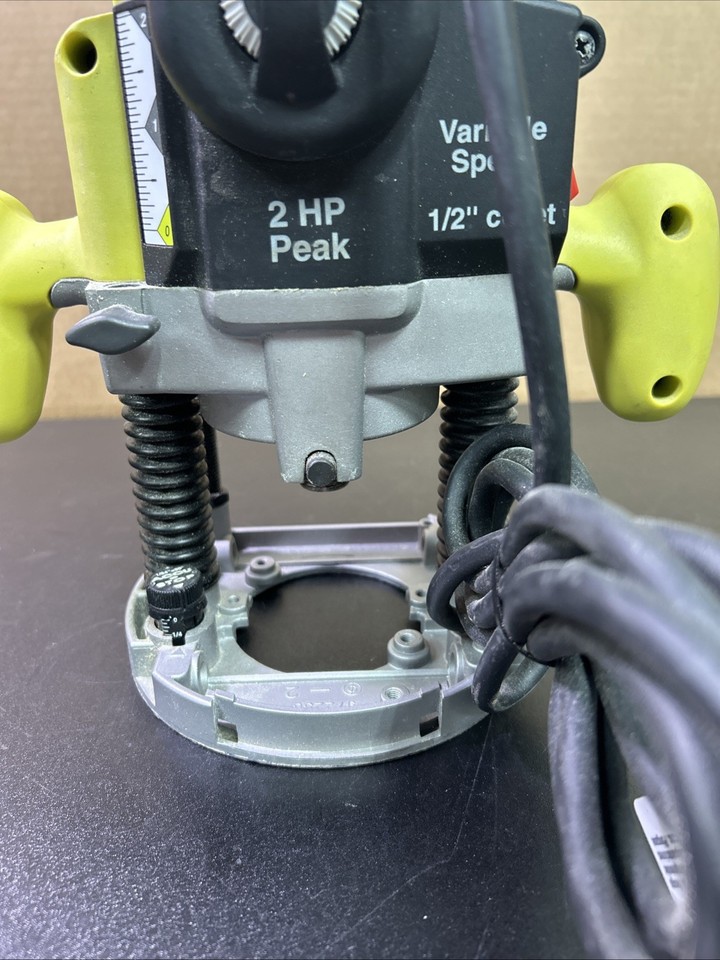 Ryobi RE180PL1G 2-HP 10-Amp Plunge Router (Green) 54 672587041433| eBay