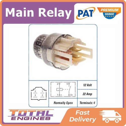 PAT Premium Main Relay fits Daihatsu Handivan L55V 0.7L 3Cyl FEEL ...