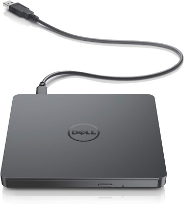 Dell USB Slim DVD +/- RW Drive DW316 Plug & Play Low Profile Windows 7 ...