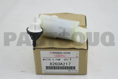 8260A217 Genuine Mitsubishi MOTOR,WINDSHIELDWASHER(*) | eBay