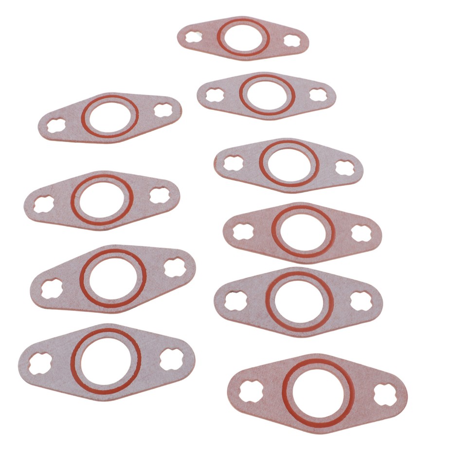 10 x Turbo Oil Drain Gaskets for Dodge Cummins 24V 5.9L 6.7L Engines ...