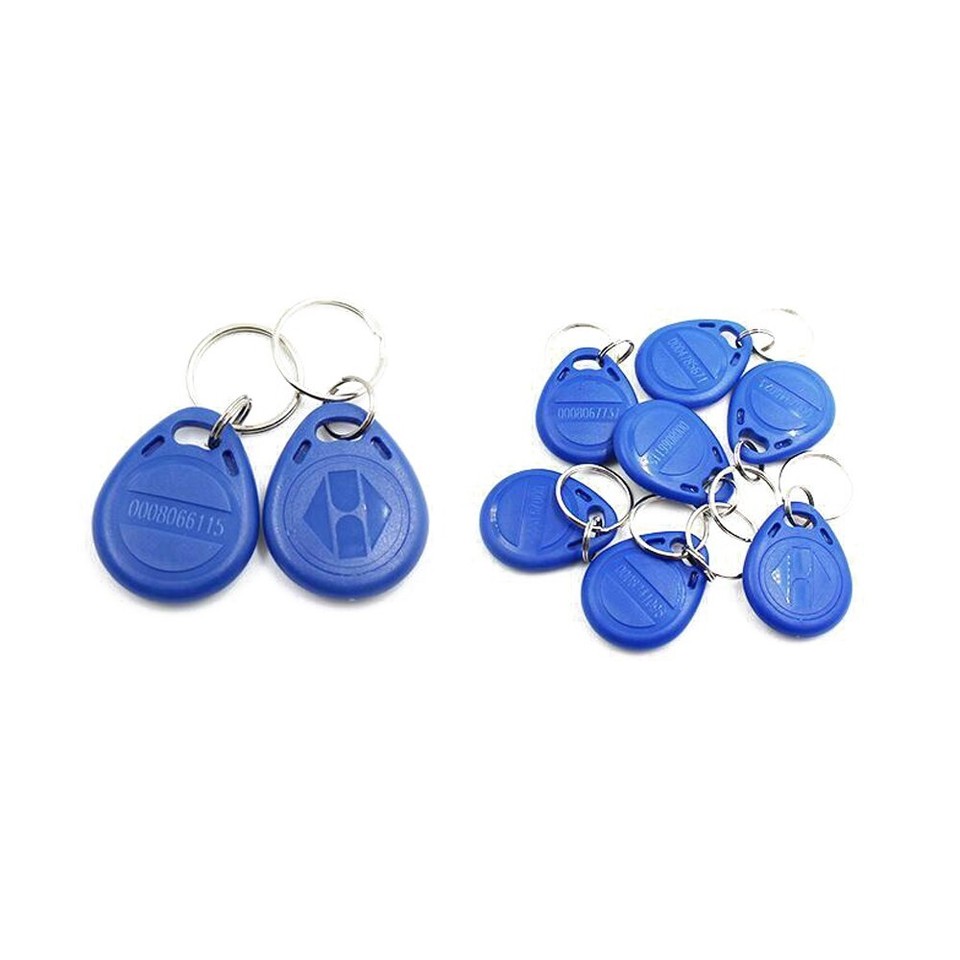 4-Door Control Kit with Reader/Switch/Power Unit/Key Fob/280kg Magnetic ...