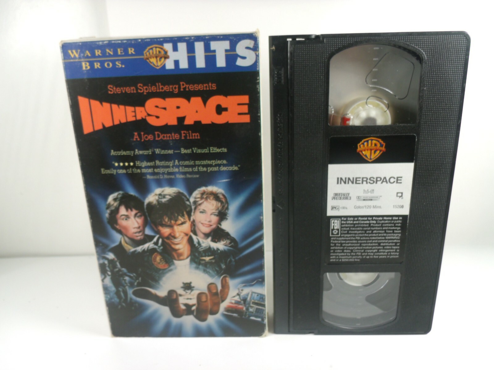 Innerspace (VHS, 1997) 1987 Steven Spielberg Dennis Quaid 85391520030| eBay