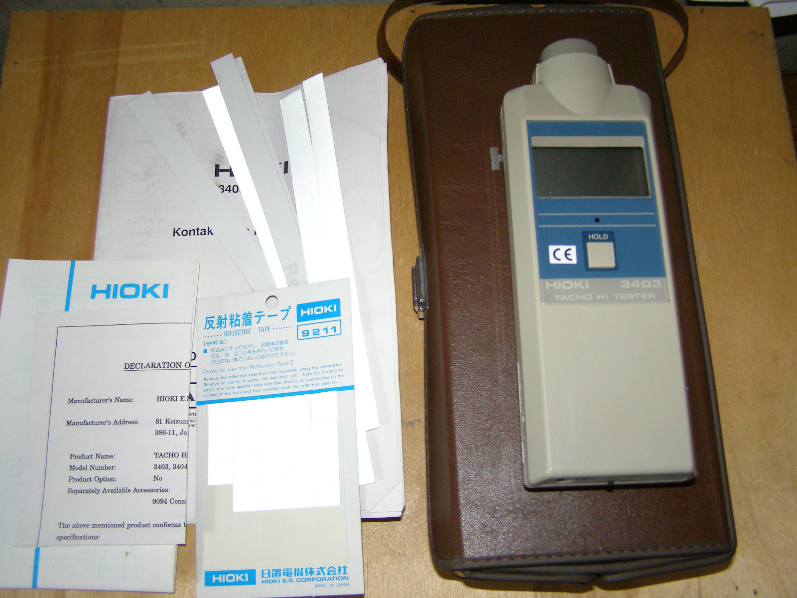 Hioki 3403 senza Contatto Handtachometer | eBay UK