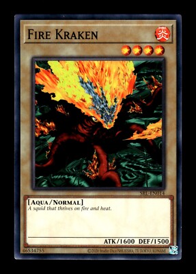YuGiOh Spell Ruler Fire Kraken SRL-EN014 NM/MT | eBay