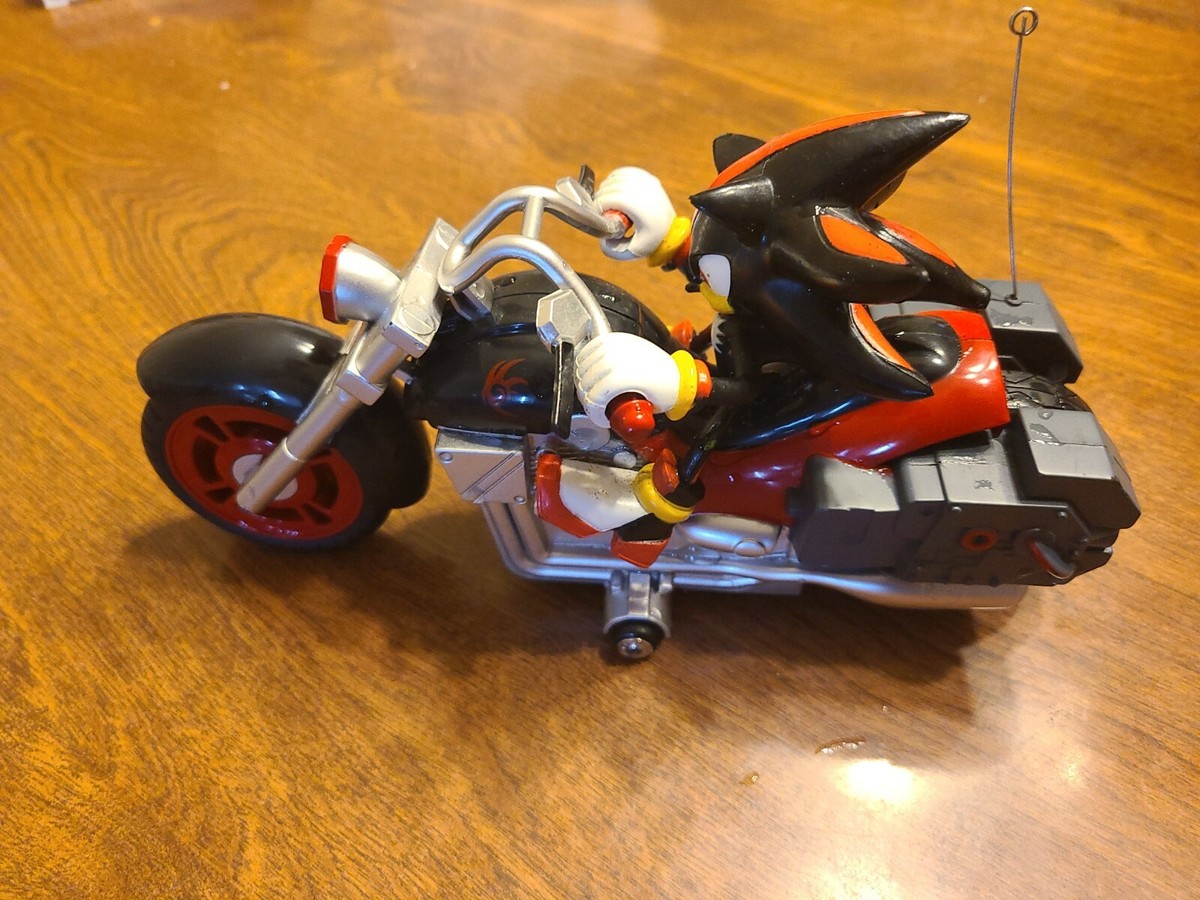 Shadow The Hedgehog On A Motorcycle