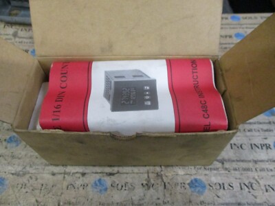 Red Lion C48CS013 09074 C48 Series DIN Stackable Counter 18-36VDC 24VAC ...