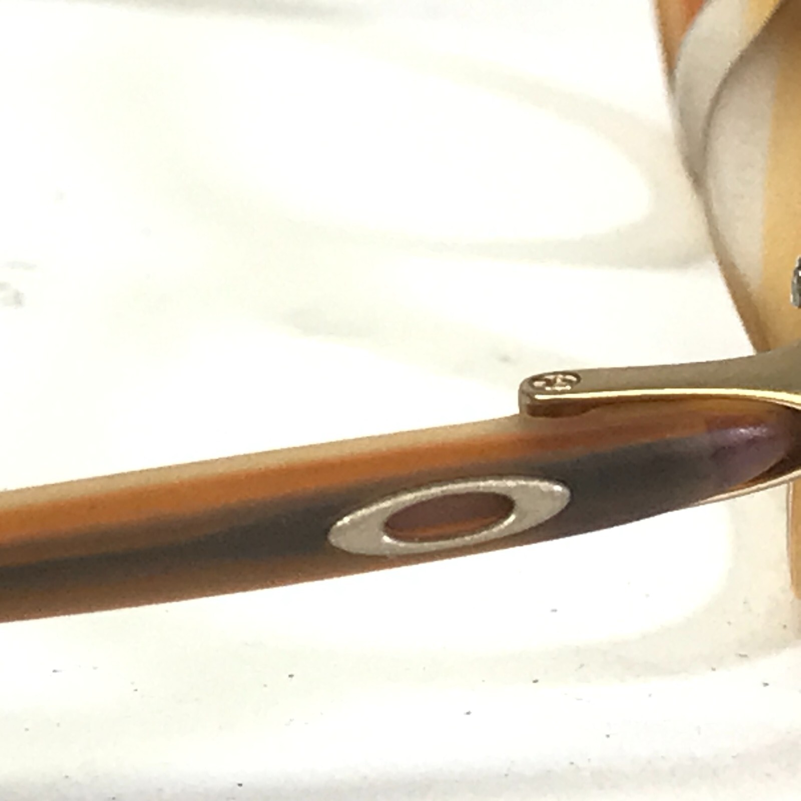 Vintage Oakley Eyeglasses Frames Tangent 11-597 Amber Matte Brown Gold ...
