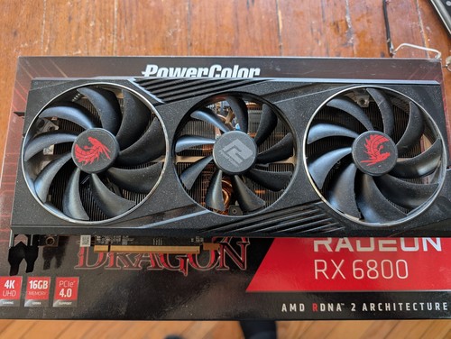 powercolor red dragon rx 6800 xt 16gb | eBay