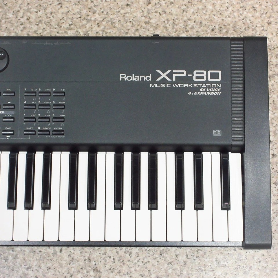 Roland XP-80 Workstation Synthesizer – w/ SR-JV80-97 Expansion Board ...