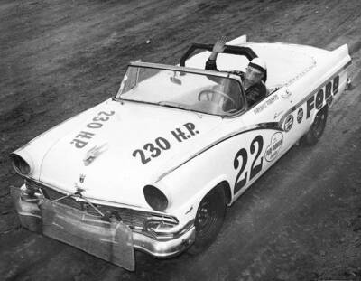 Fireball Roberts Ford only made two starts NASCAR's convertible di- Old ...