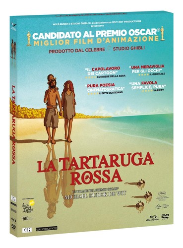 La Tartaruga Rossa Combo (Bd + Dvd) (Blu-ray) Axel Devillers Baptiste ...