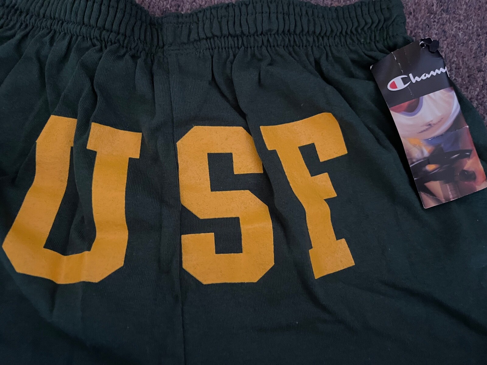 cheerleader USF Small booty shorts from 2000's Vintage New | eBay