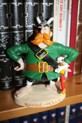 FIGURINE RESINE Collection Asterix ATLAS BARBE ROUGE Le Pirate | eBay