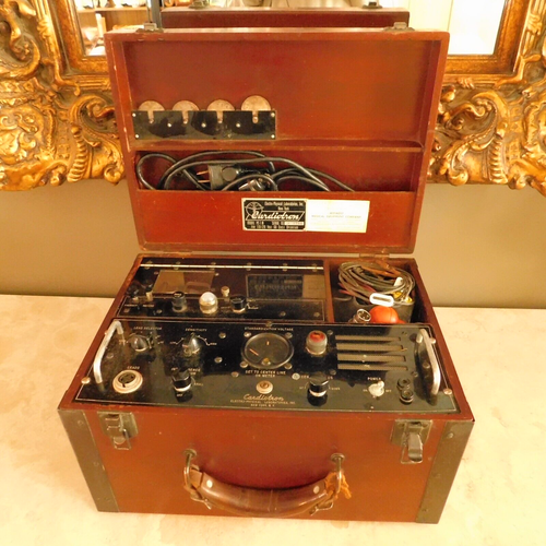 VINTAGE CARDIOTRON PORTABLE ECG EKG MACHINE ELECTRO-PHYSICAL LABS ...