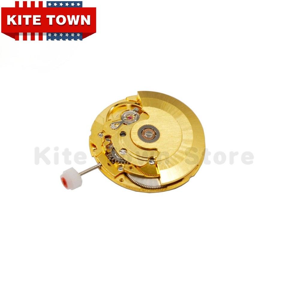 ST2130 Clone ETA 2824-2 SELLITA SW200 Gold Black 3H Atomatic Watch ...