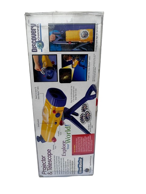 Fisher Discovery Channel Projector and Telescope View-master for sale ...