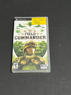 Field Commander Sony PSP PlayStation Portable CIB Complete w/ Manual ...