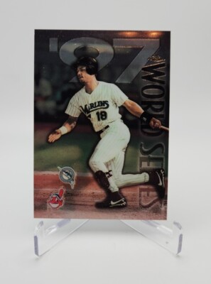 Moises Alou - Topps Chrome - '97 World Series - 1998 - Florida Marlins ...
