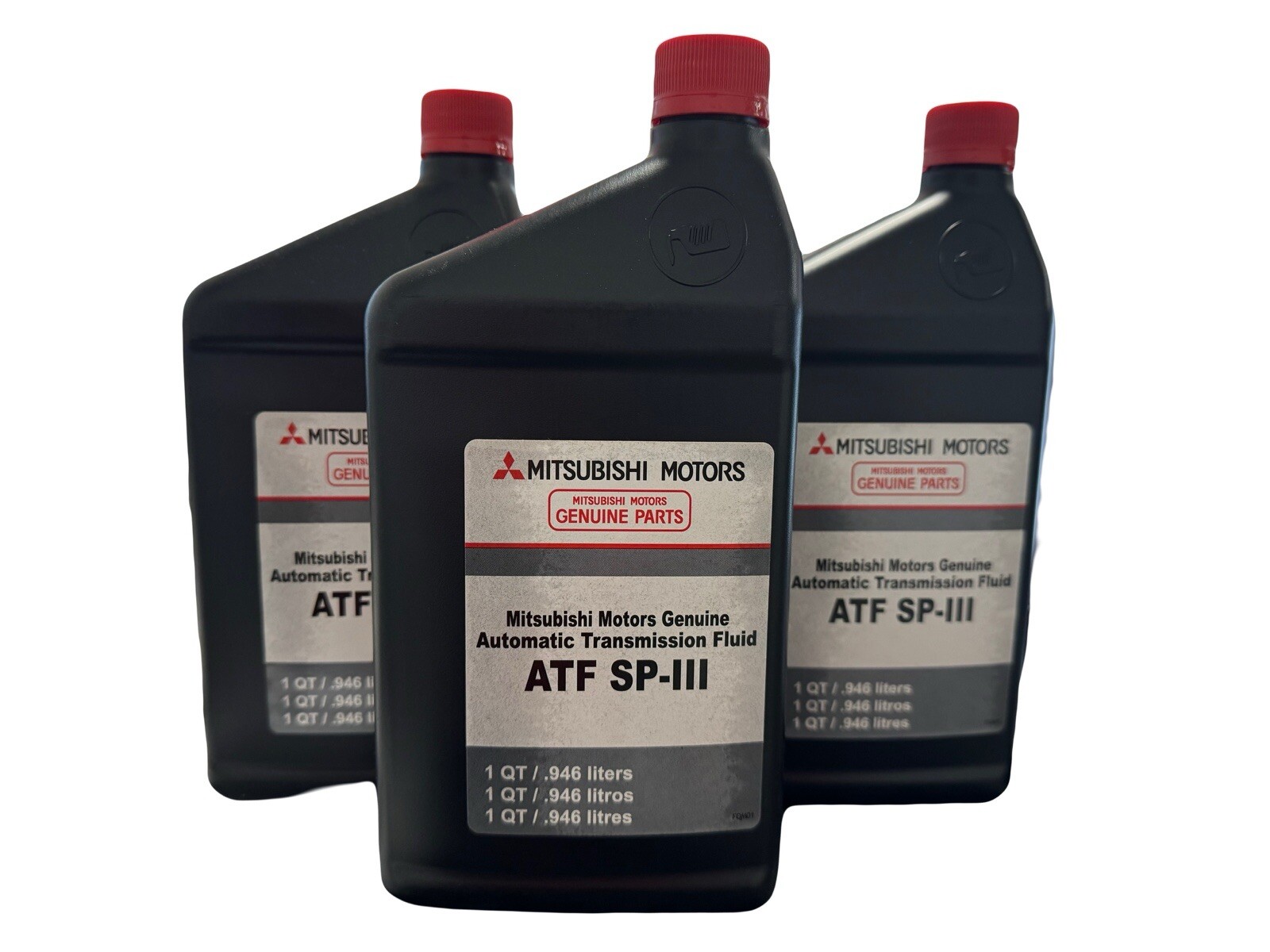 Genuine Mitsubishi ATF SPIII SP3 & KIA Transmission Fluid SET 3 Quarts ...
