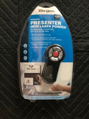 TARGUS WIRELESS PRESENTER WITH LASER POINTER NEW | eBay