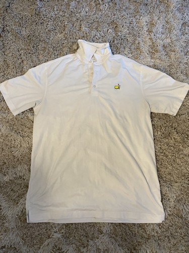 Essential White Masters Golf Polo size M | eBay