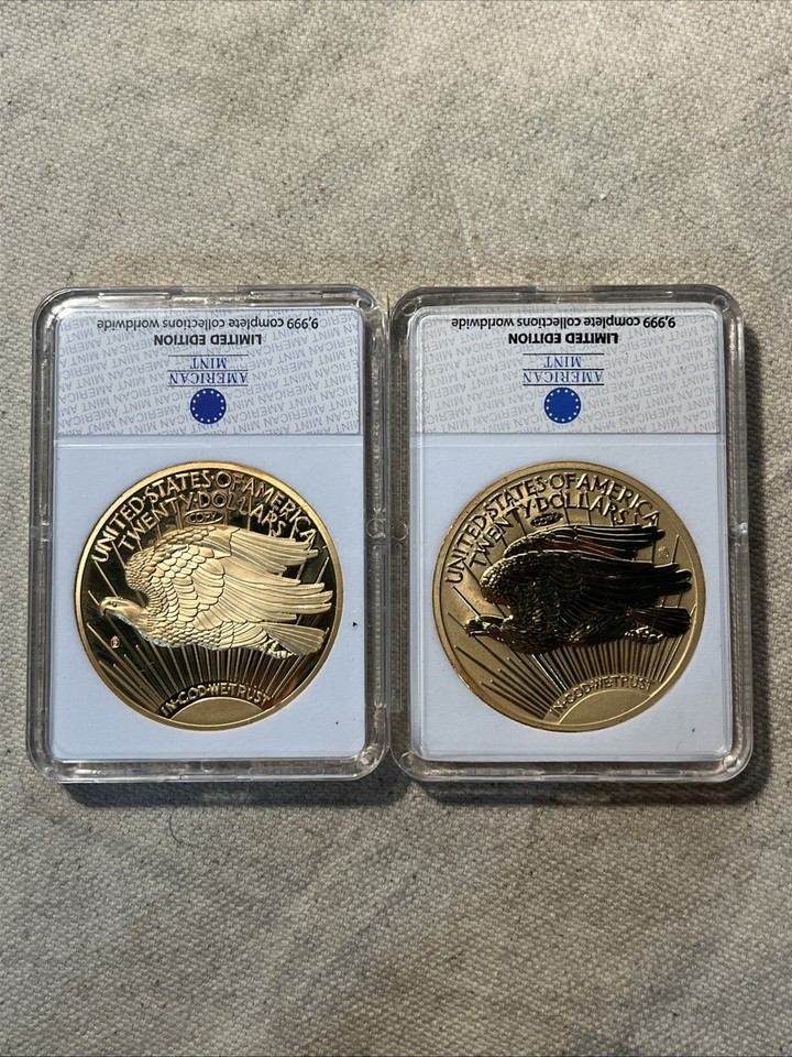 1933 Gold Double Eagle Reverse Proof Replica ~ Historical Archival ...