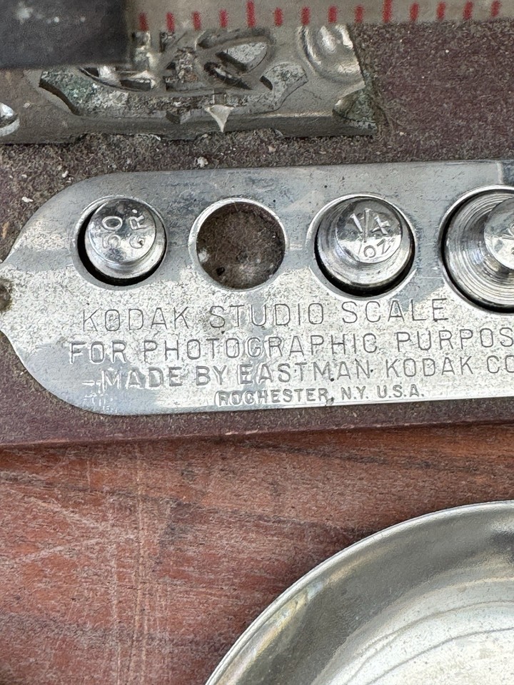 Photographic Scale Vintage Eastman Kodak Studio | eBay