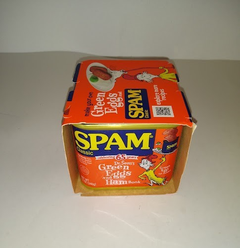 Spam Classic Green Eggs And Ham SPAM LIMITED EDITION (Two 12oz Cans) (6 ...