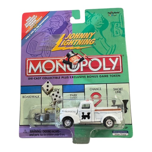 Take a Ride on the Reading Monopoly Die Cast Ford Truck Johnny ...