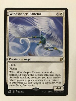 WINDSHAPER PLANETAR Baldur's Gate Commander MTG Magic the Gathering NM | eBay