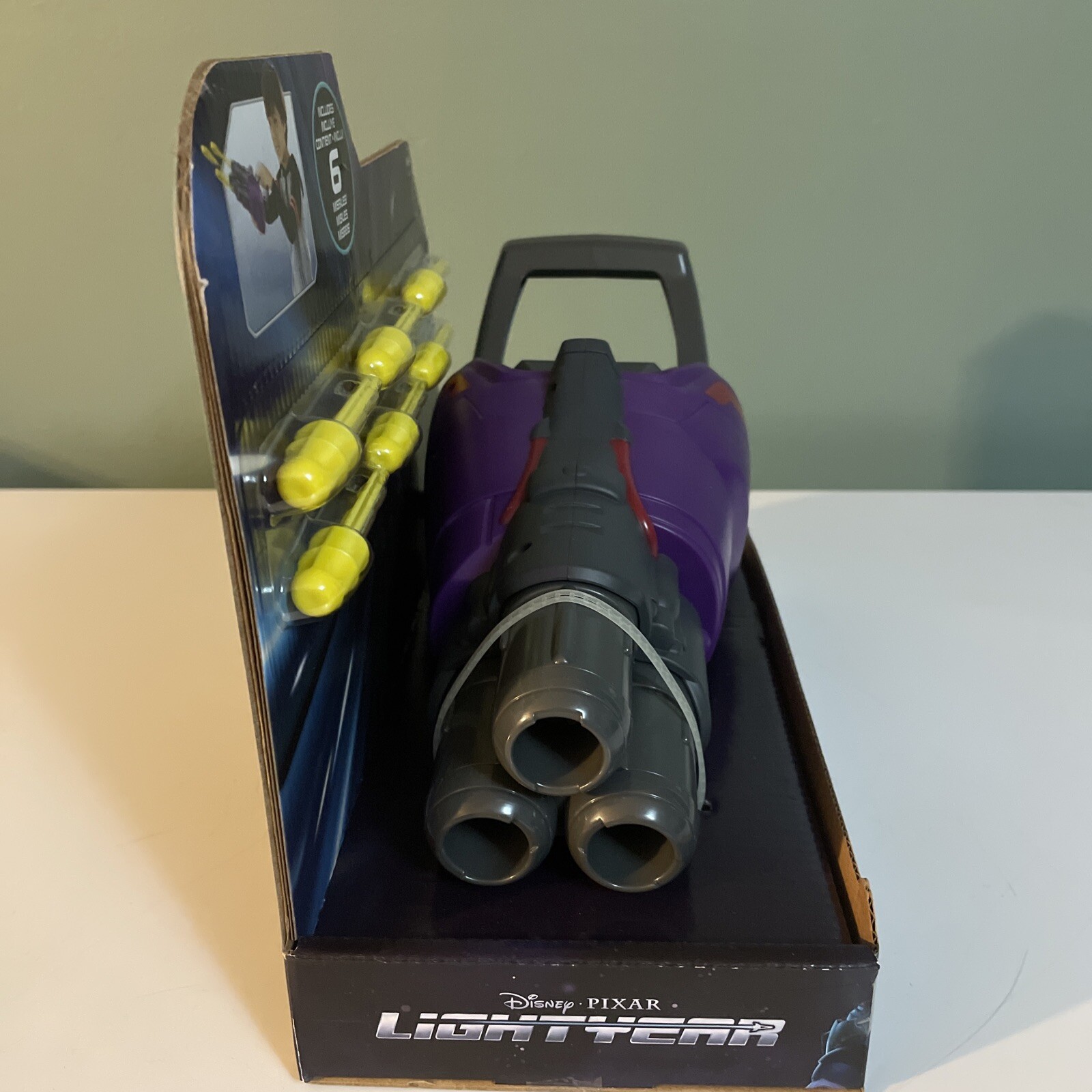 Disney Pixar Lightyear Zurg Arm Blaster Role Play Toy Includes 6 ...